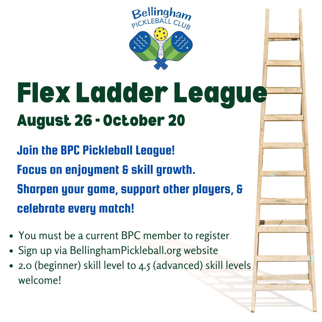 Tournaments & Ladder League • Bellingham Pickleball Club